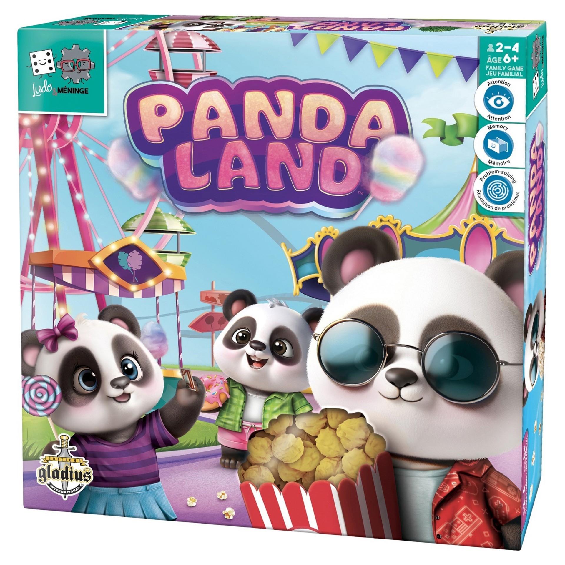 Jeu Panda Land Ludo & Méninge GLADIUS GLA3155 | Tanguay