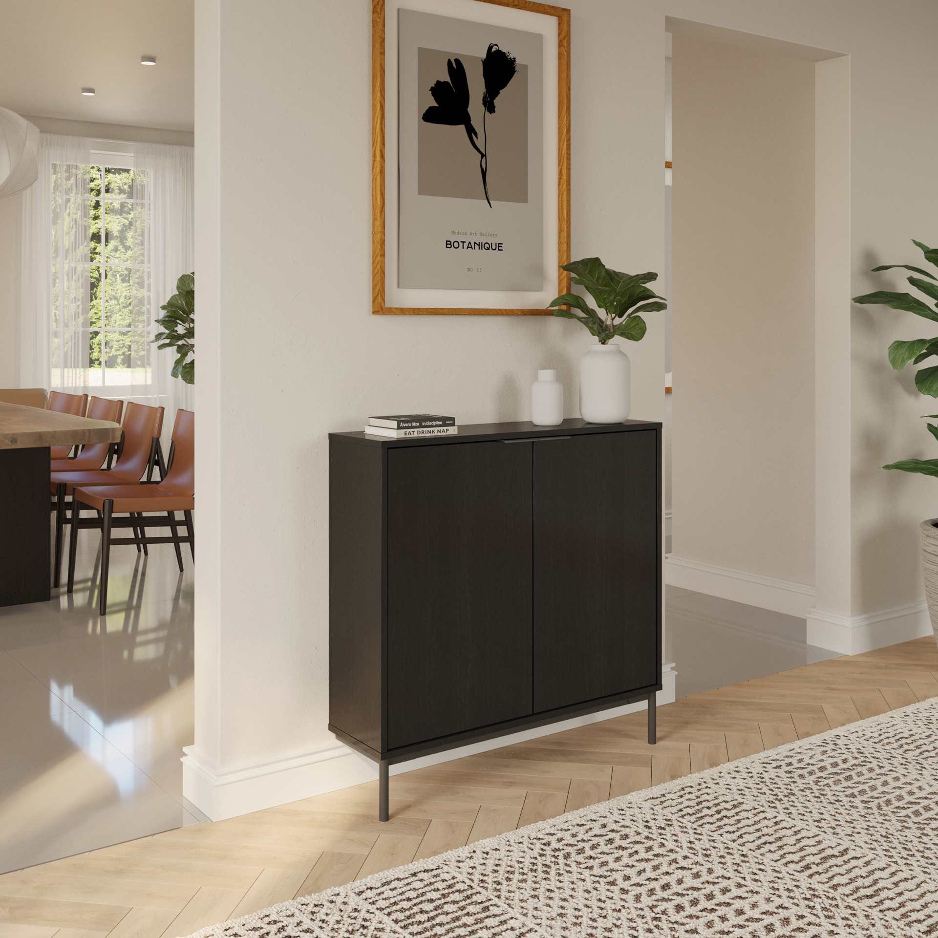 Console de rangement d'appoint Slim Nexera 135291 | Tanguay