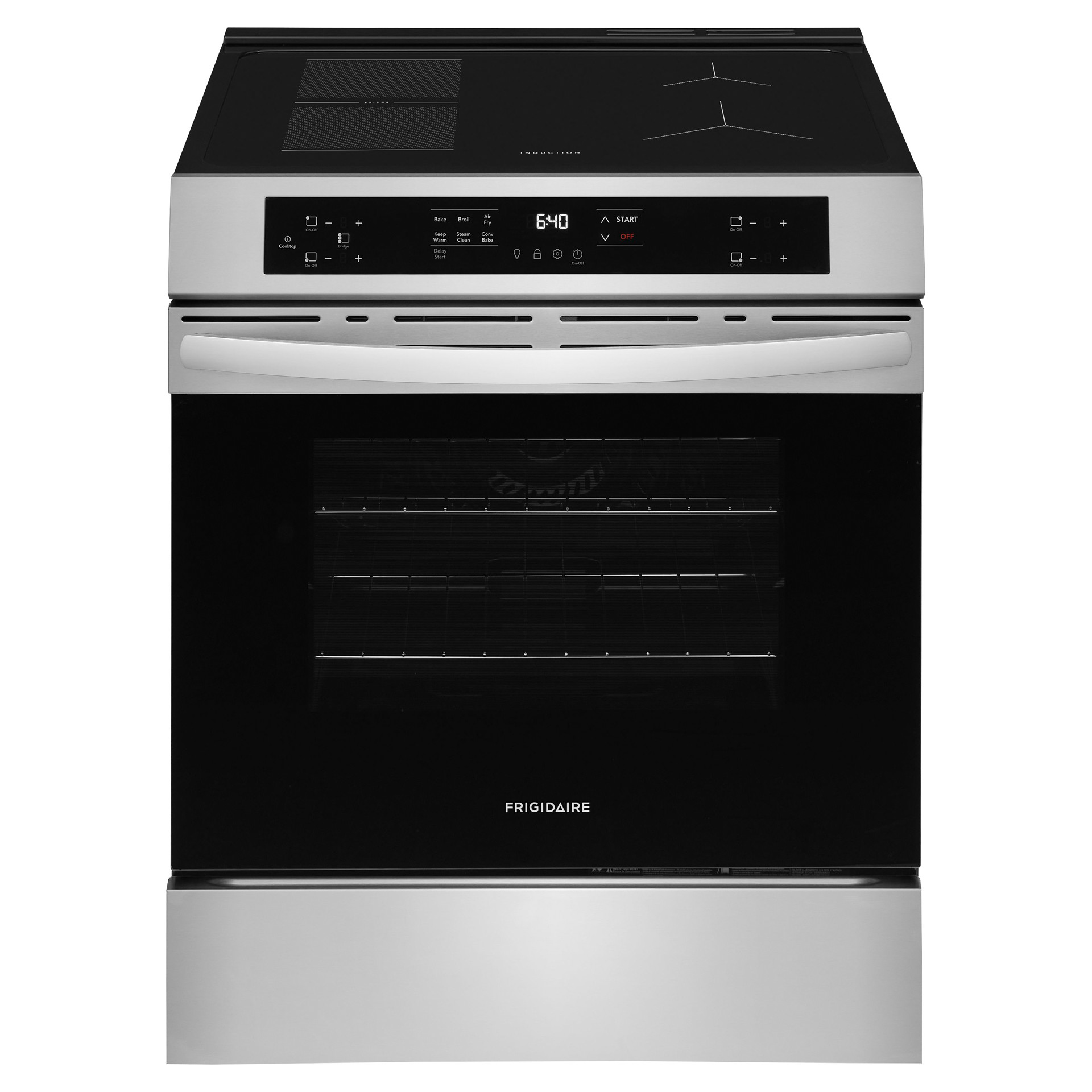 30" Slide-in Induction Range with Air Fry Frigidaire FCFI308CBS | Tanguay
