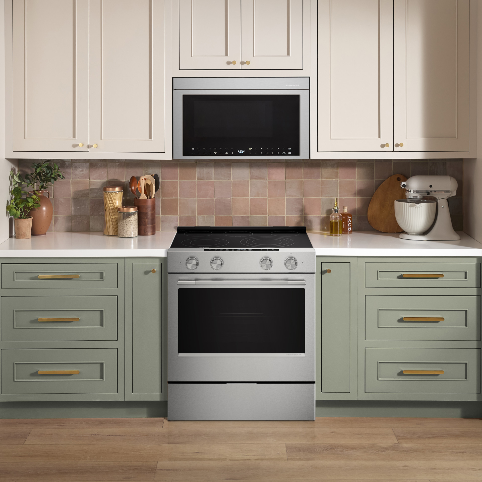 Cuisinière électrique de 30 po 5.3 pi³ avec convection véritable et Air ...