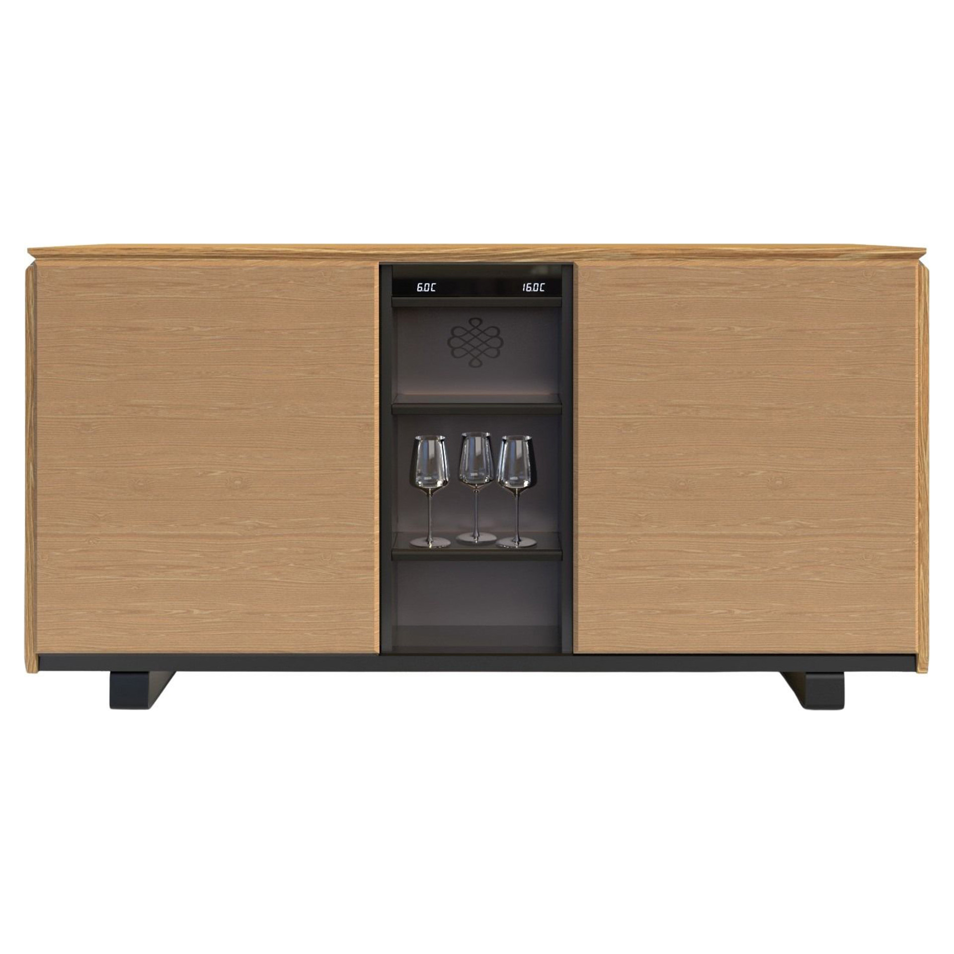 50-bottle Harmonie Wine Cabinet EuroCave DHALSCPP | Tanguay