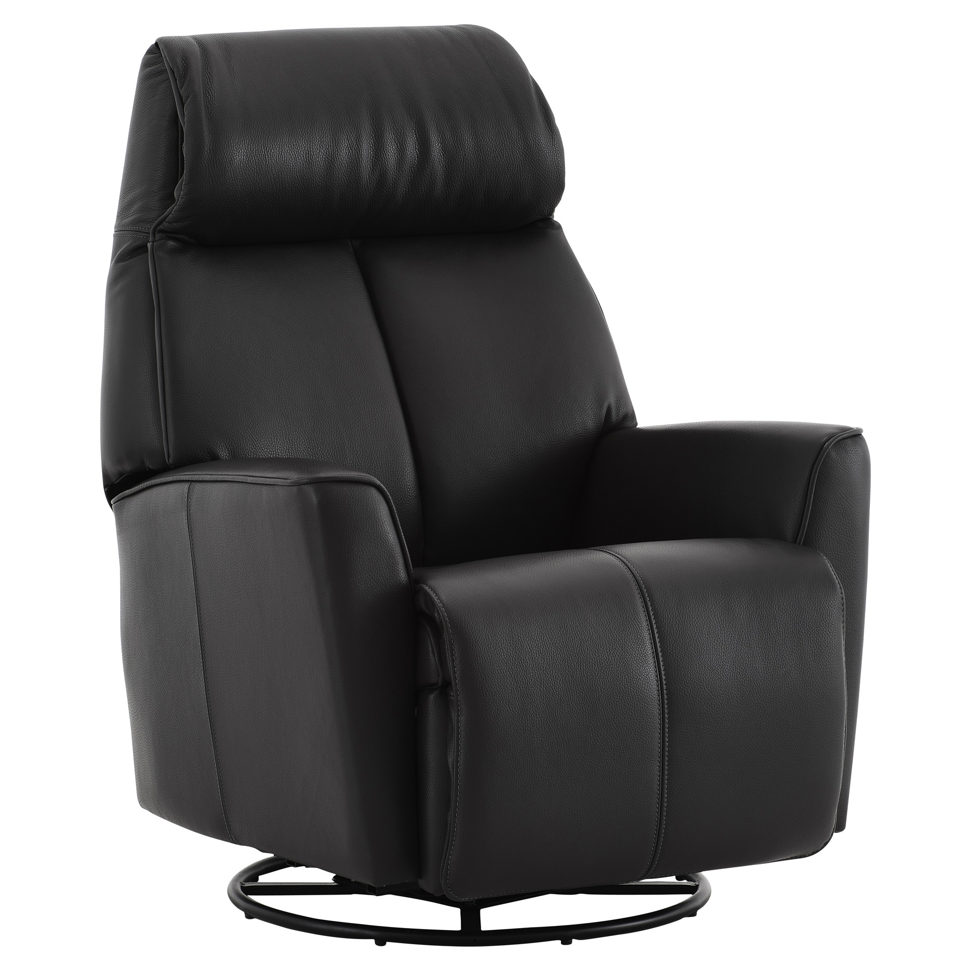 Fauteuil inclinable motorisé en cuir Via 80-05E | Tanguay
