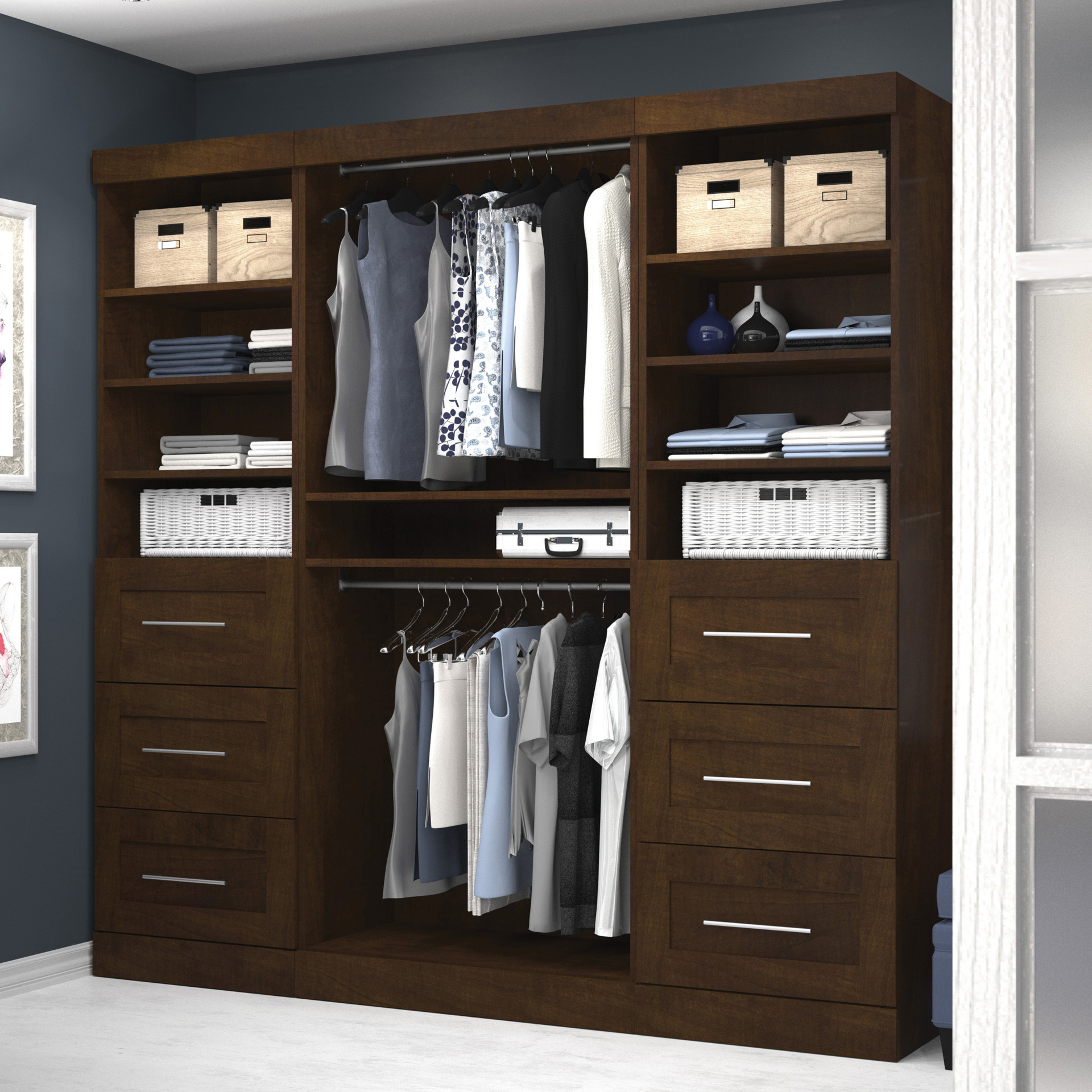 Organisation de garde-robe Bestar 26857-69 | Tanguay