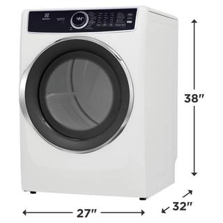 Sécheuse à vapeur superposable 8.0 pi3 Electrolux ELFE753CAW | Tanguay