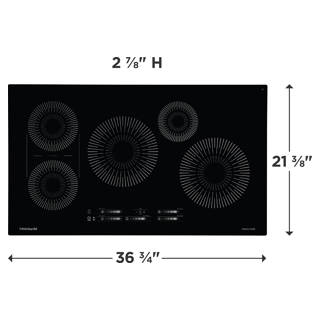 Plaque de cuisson à induction 36 po Frigidaire FCCI3627AB | Tanguay