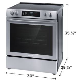 Cuisinière encastrable 30 po avec four à convection autonettoyant ...