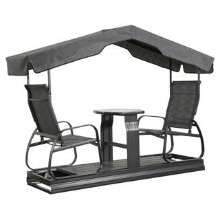 Balançoire 2 places grise - Eco SOJAG 113-9161700 | Tanguay
