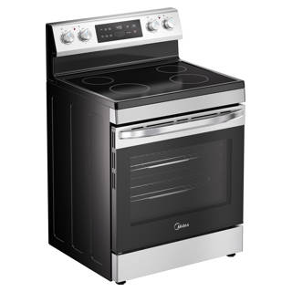 Cuisinière électrique autonome 30 po Midea MER30B14ASTC | Tanguay