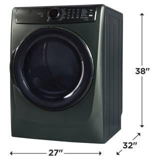 Laveuse à chargement frontal de 5.2 pi³ et sécheuse électrique de 8.0 ...