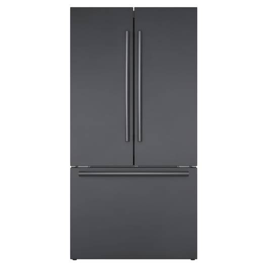 Réfrigérateur à double porte à congélateur inférieur 36 po Bosch ...